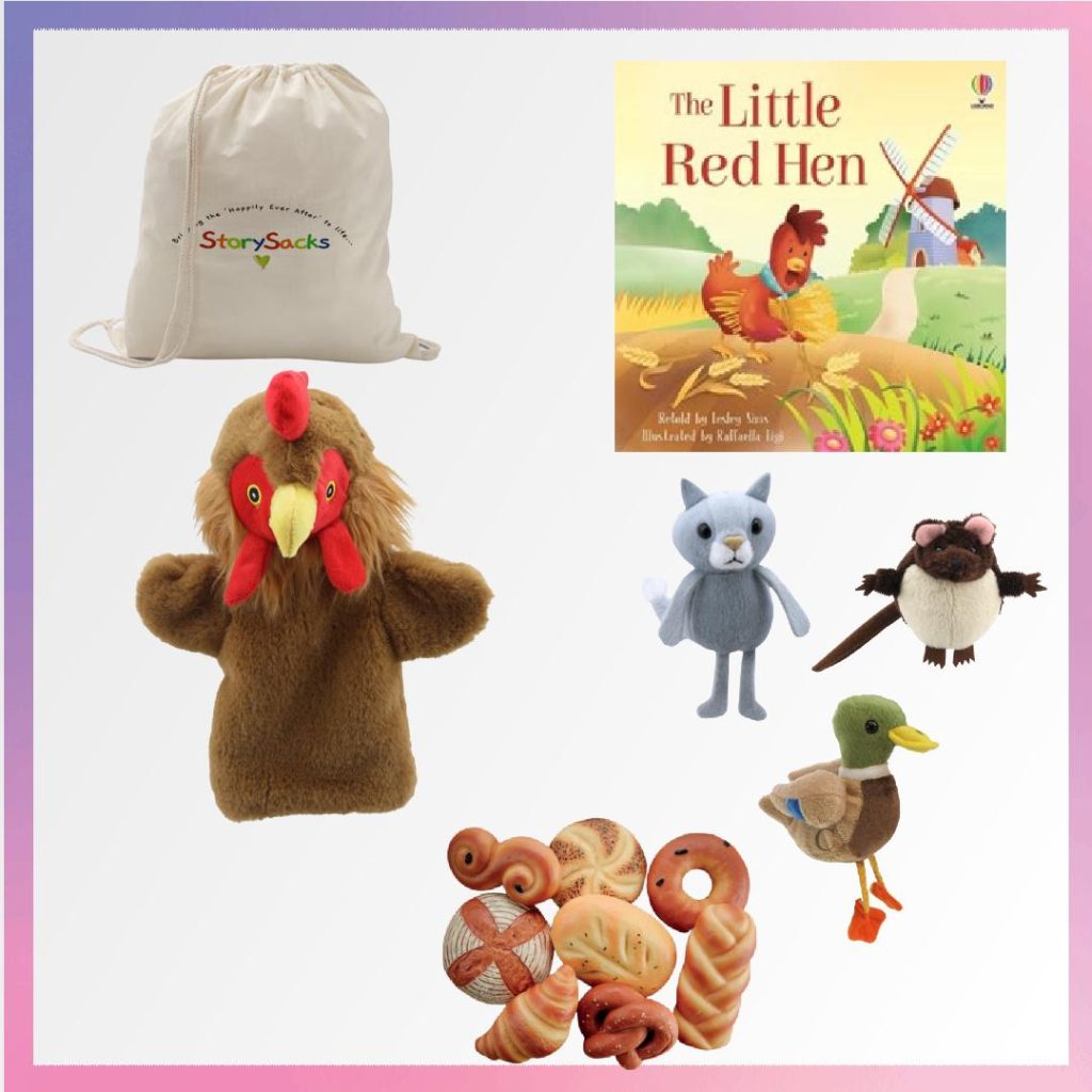 The Little Red Hen StorySack - StorySacks Ireland