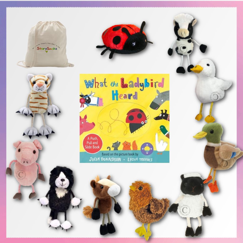 What the Ladybird Heard (Finger Puppets) - StorySacks Ireland
