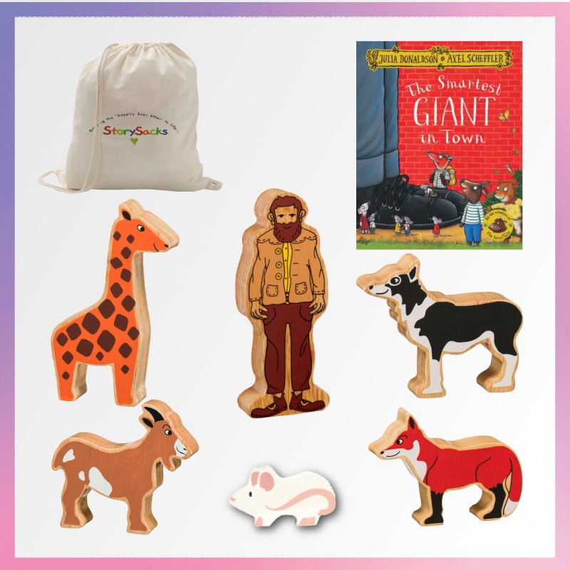 The Smartest Giant in Town StorySack (Wooden Characters) - StorySacks ...