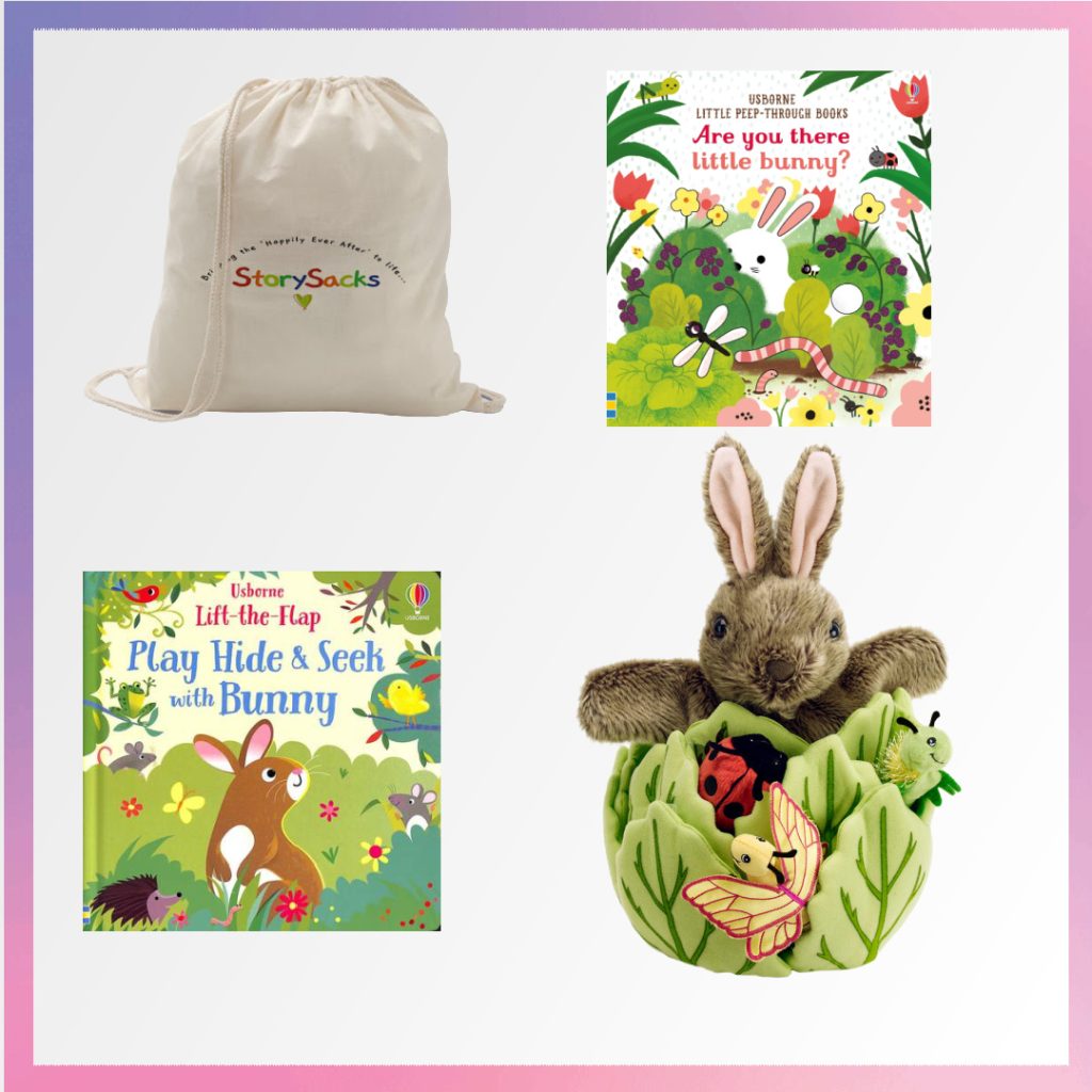 The Hide-Away Bunny StorySack - StorySacks Ireland